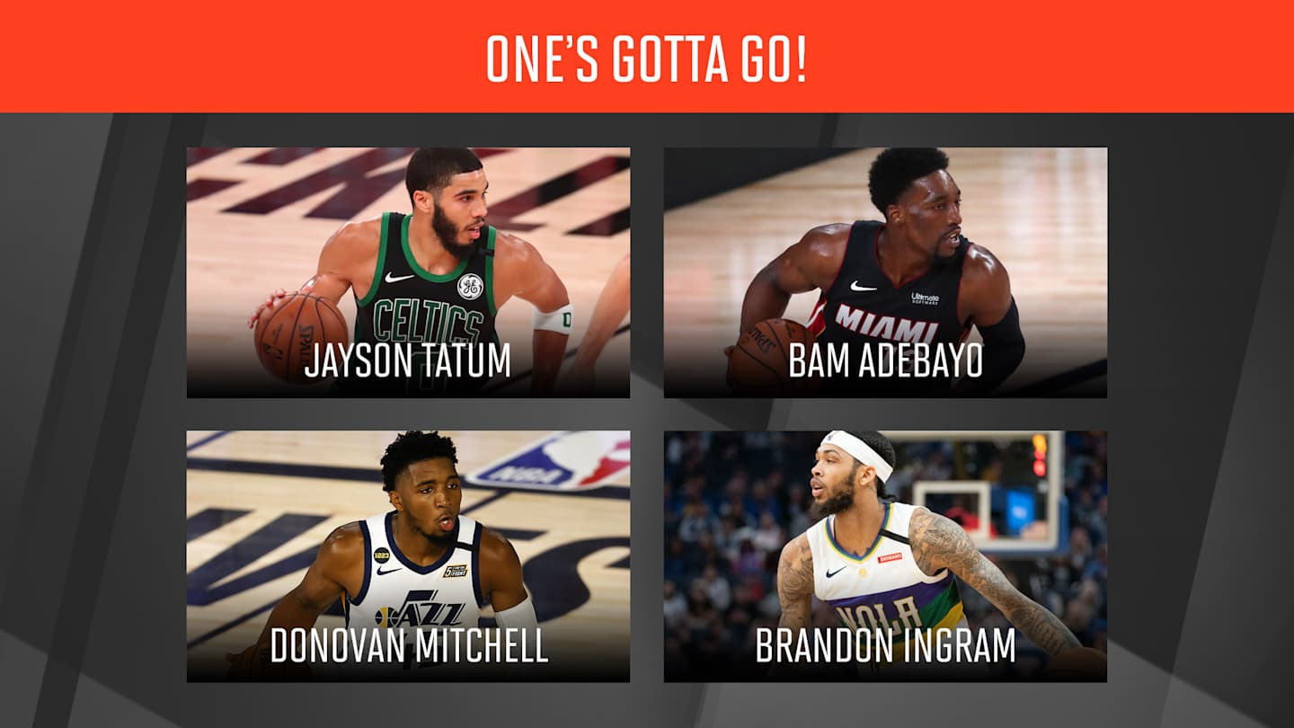 Ones's Gotta Go: Jayson Tatum, Donovan Mitchell, Brandon Ingram, Bam ...
