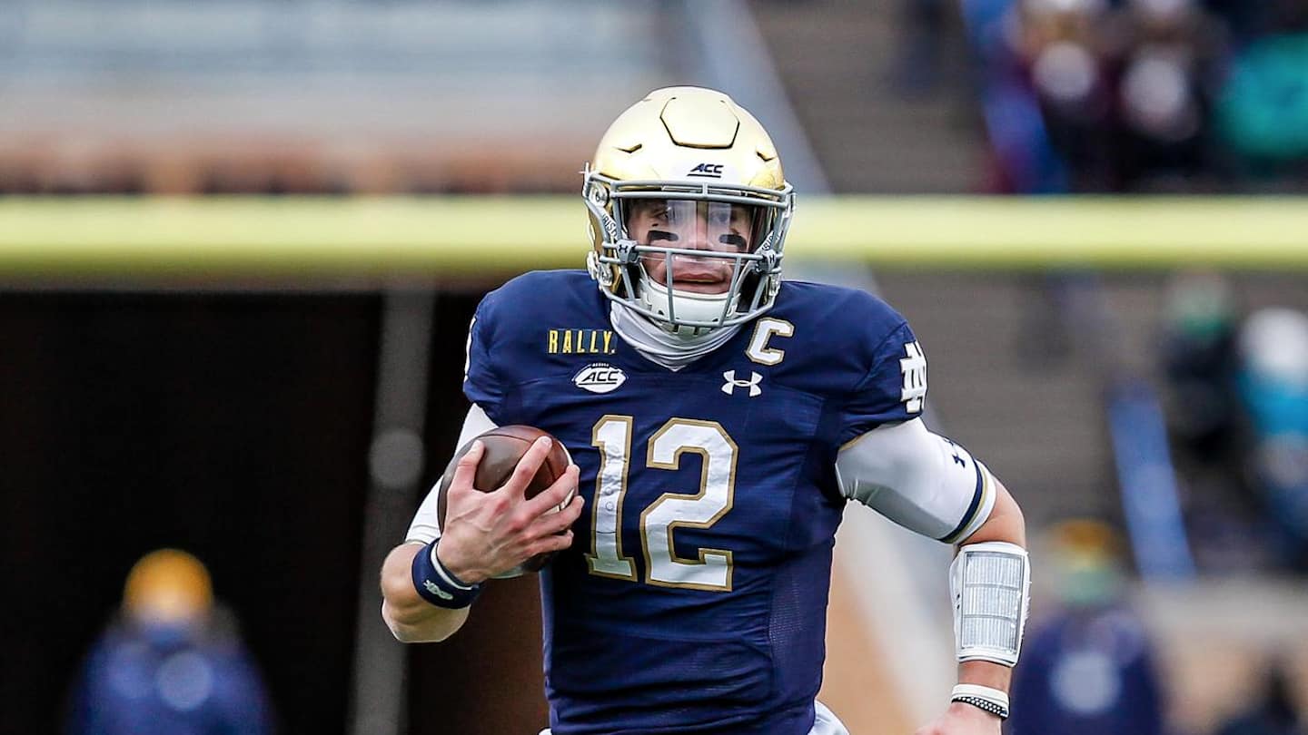 Ian Book Talks Becoming Notre Dame's All-Time Winningest QB, Legacy ...