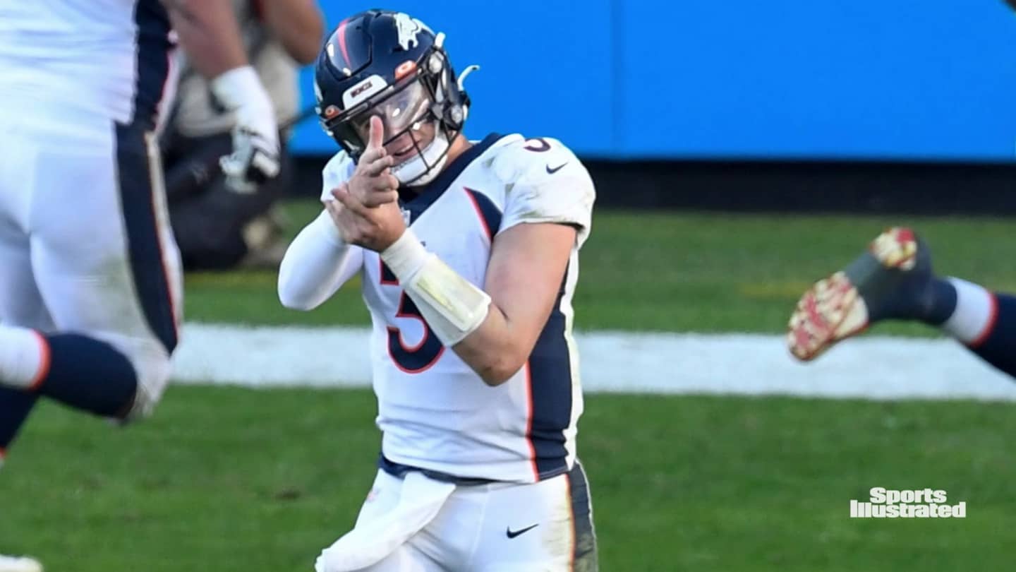 Drew Lock Climbs Denver Broncos' Record Books With Powerhouse ...