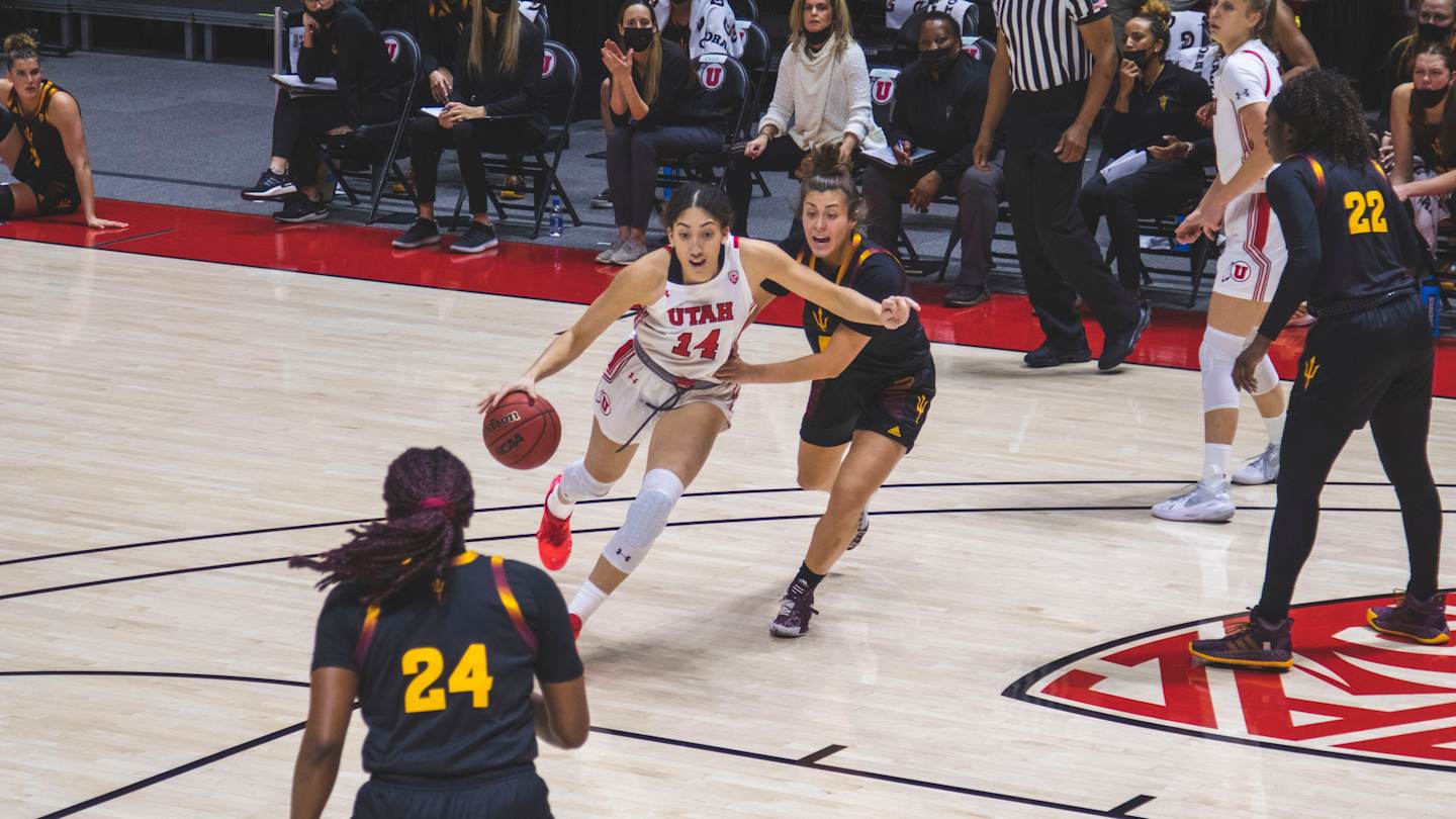 Utah WBB Coughs Up Big 1st Half Lead, Falls 56-48 To Arizona State ...