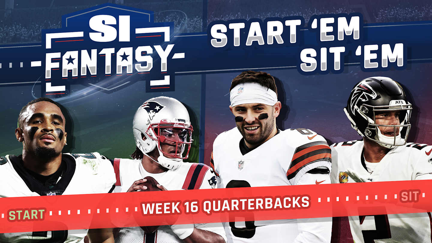Fantasy Football Start 'Em, Sit 'Em Week 16: Quarterbacks - Sleepers, Fades, Matchups, DFS ...