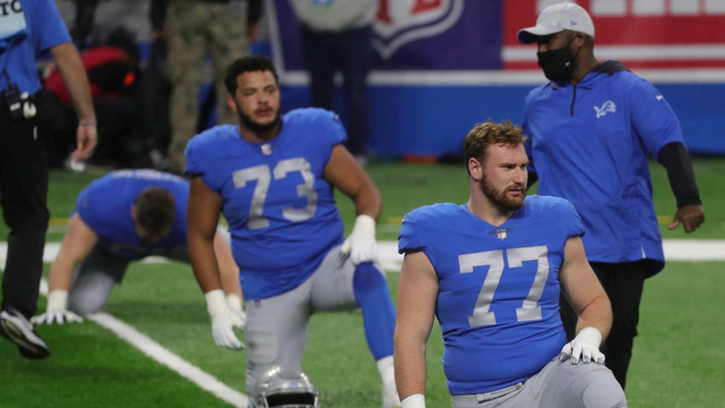 Detroit Lions center Frank Ragnow injury update - Sports Illustrated ...