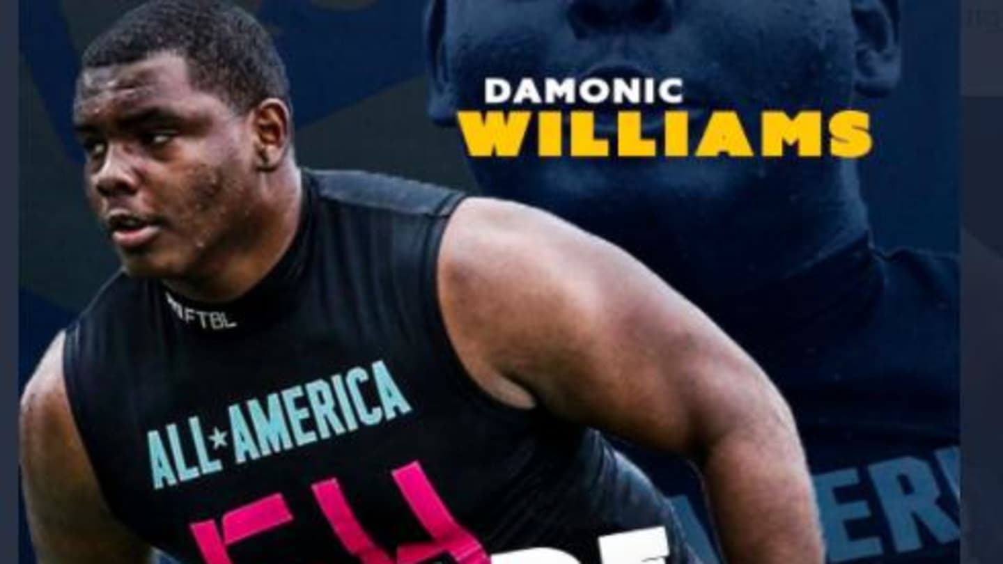 Cal Gets First Football Commitment for 2022 -- DT Damonic Williams ...