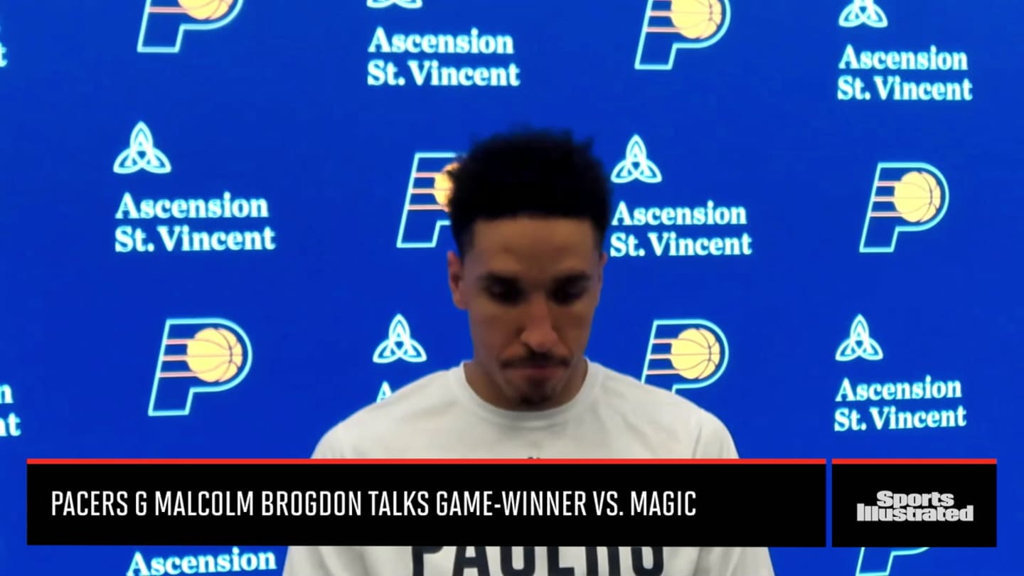 Pacers' Malcolm Brogdon Talks Game Winner - Sports Illustrated Indiana ...