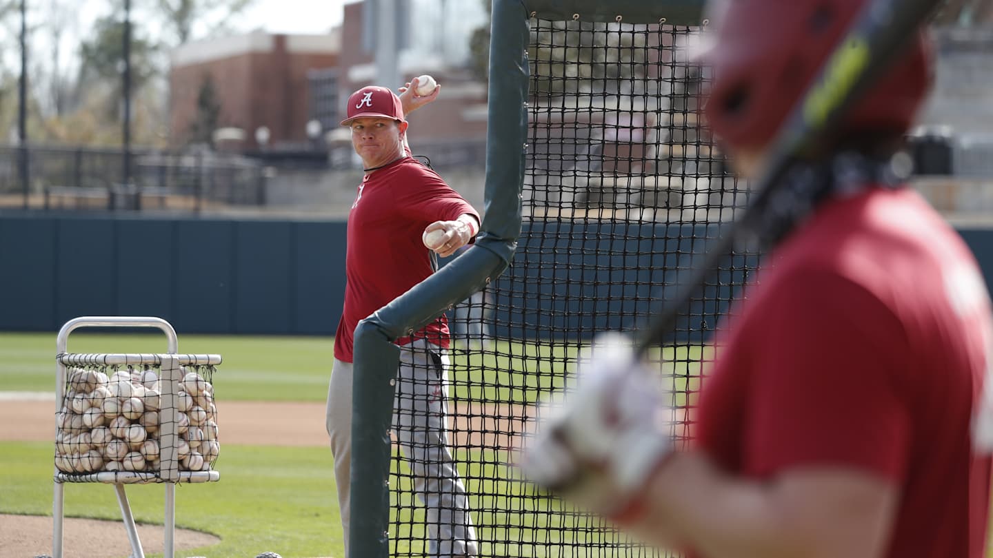 Alabama Baseball Conducts First Spring Practice of 2021 - Sports ...
