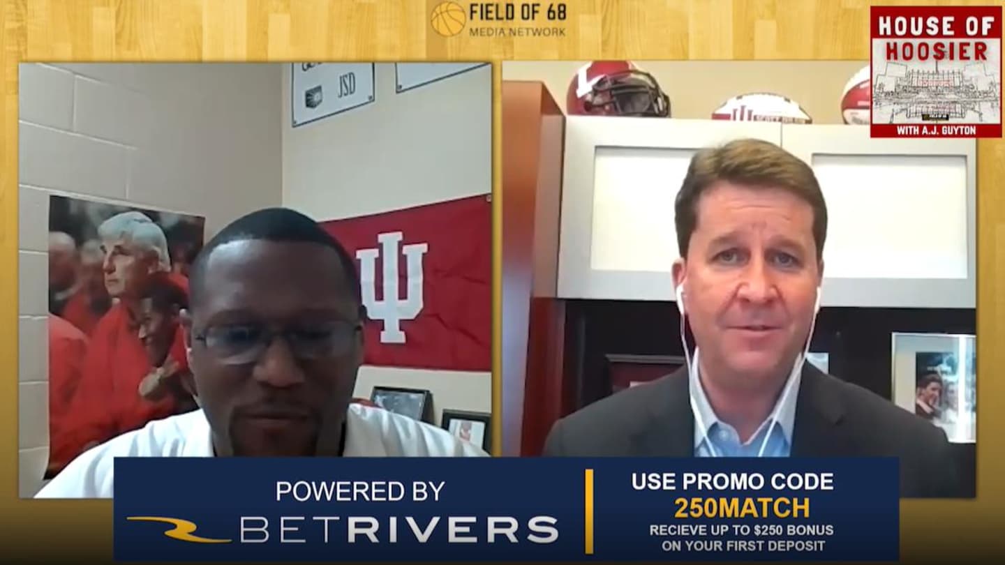 Indiana AD Scott Dolson Talks IU Basketball with AJ Guyton - Sports ...