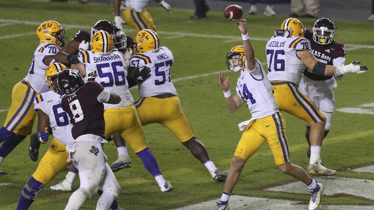 LSU Football Offensive Line Return for Different Reasons But With Same ...