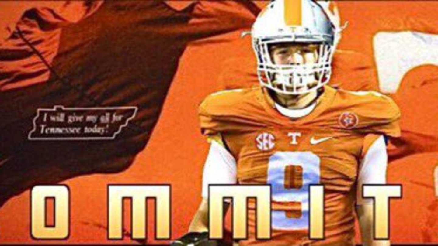 Chattanooga ATH Luke Stum Talks Decision to Choose Tennessee - Sports ...