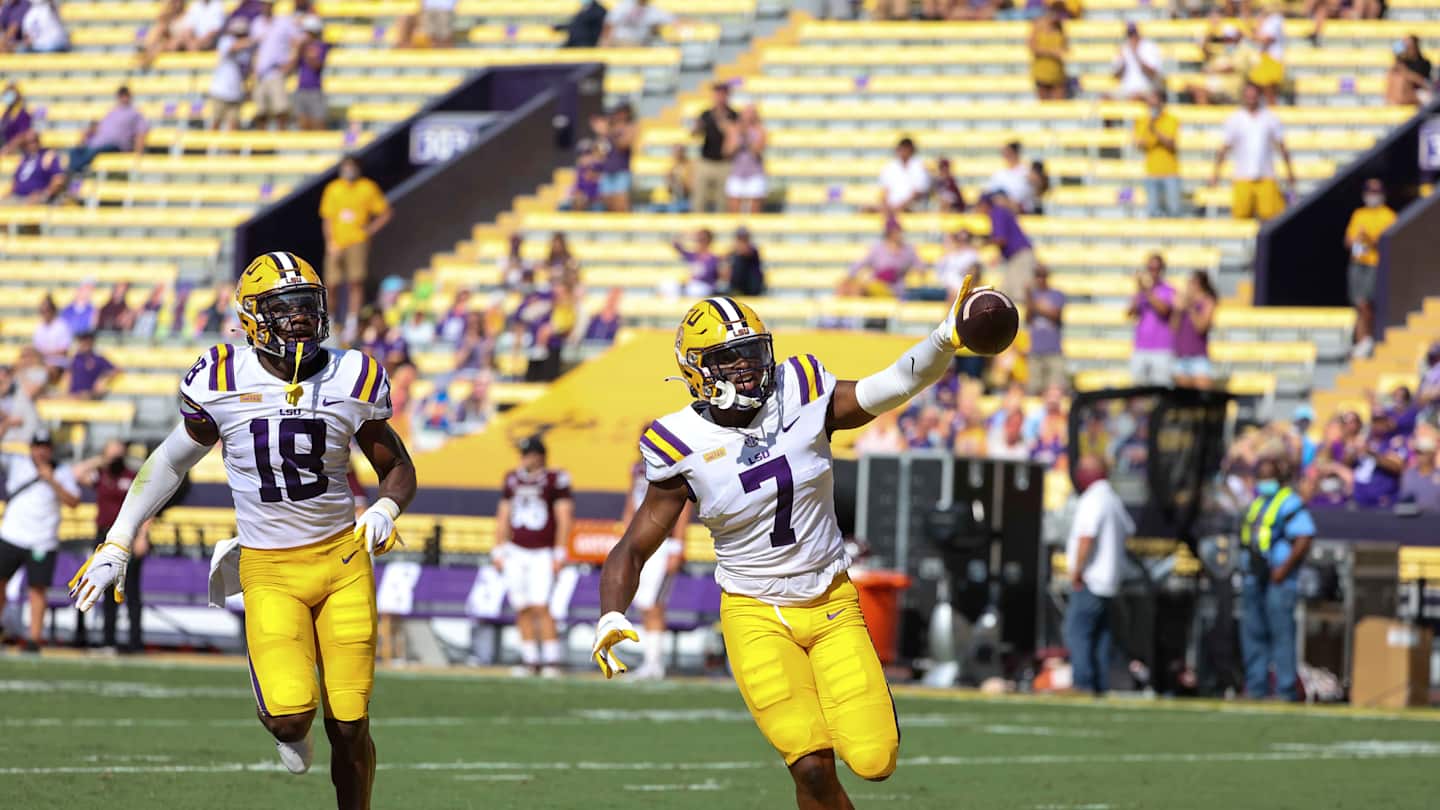 LSU's JaCoby Stevens Puts NFL Teams On Notice With Impressive Display ...