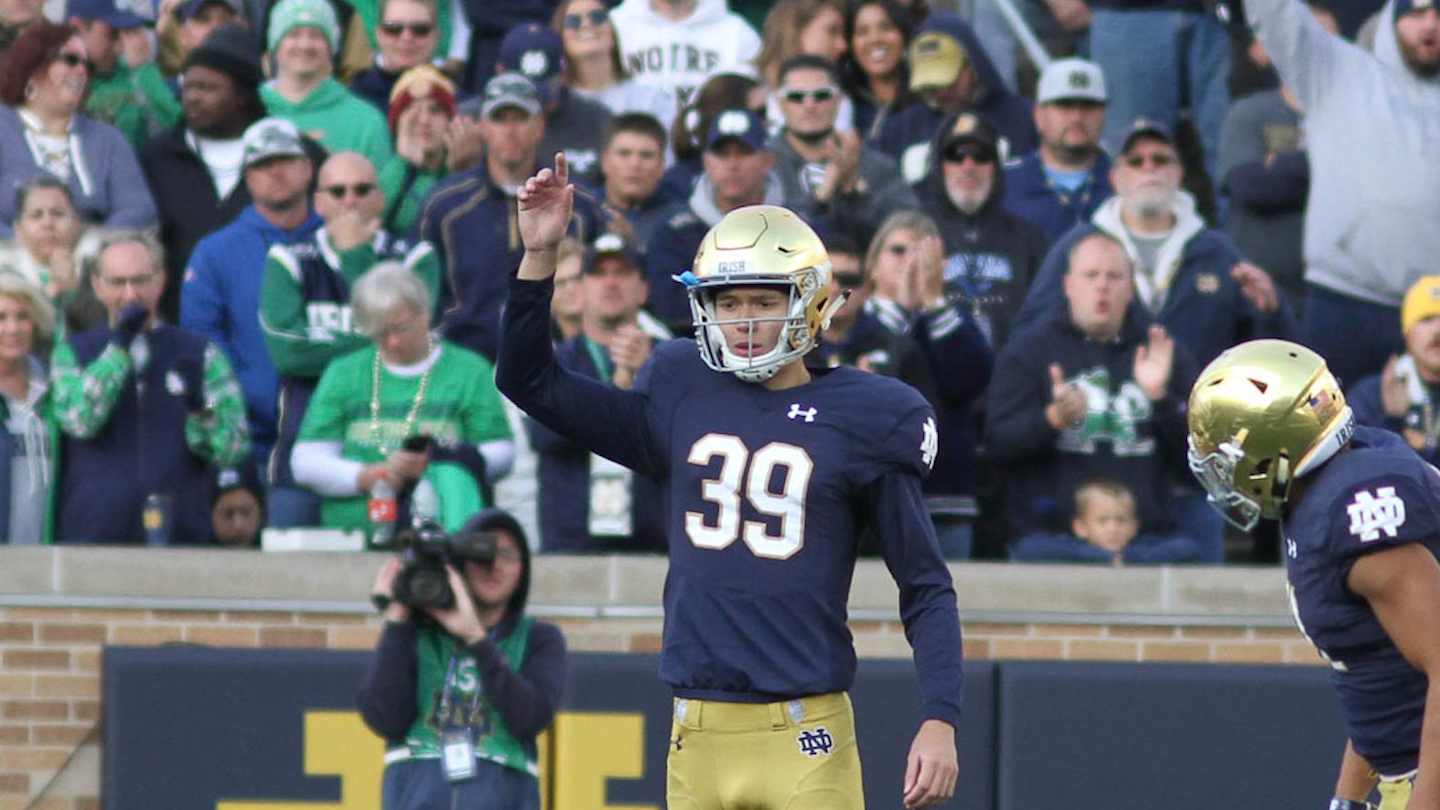 Notre Dame Kicker Jonathan Doerer Plans To Return In 2021 - Sports ...