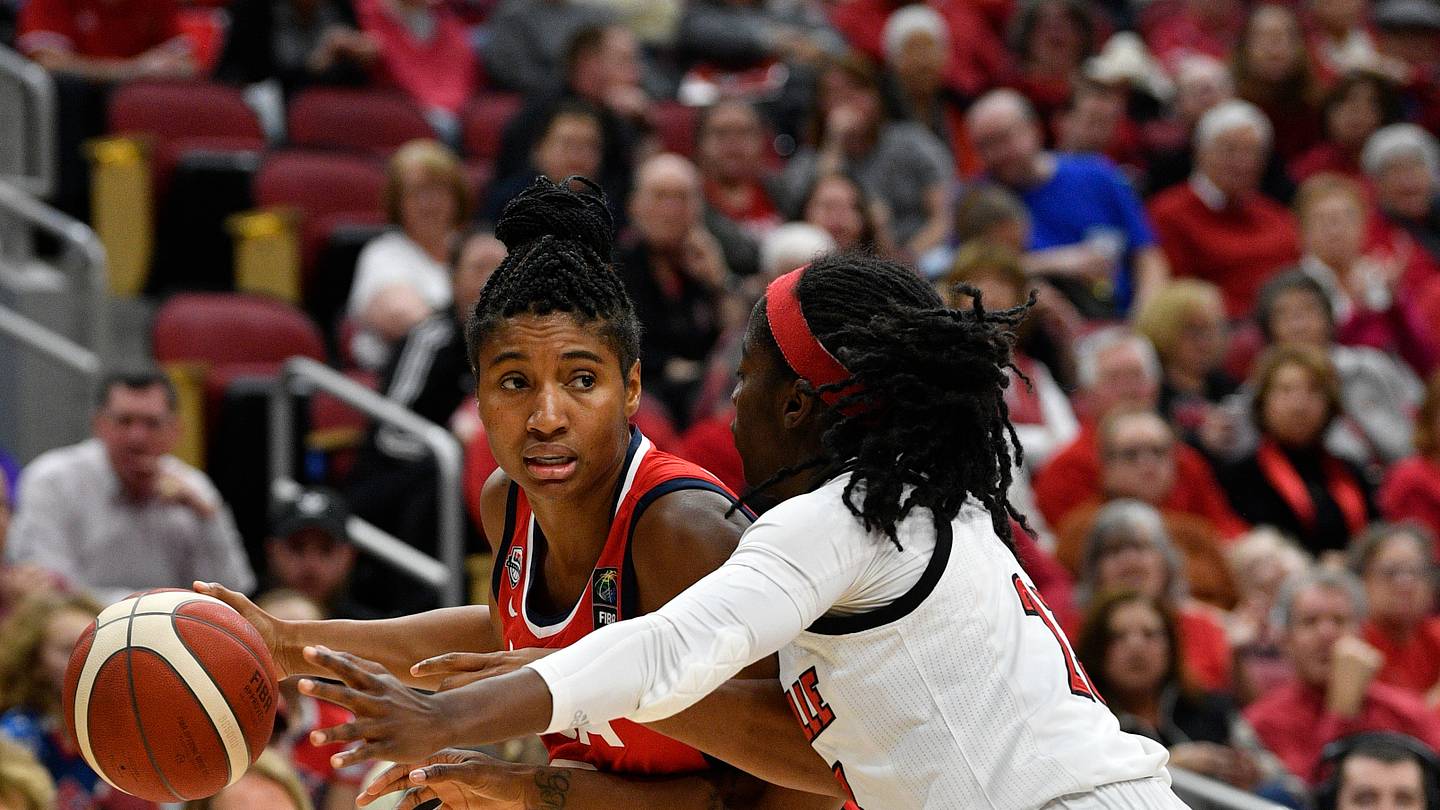 Angel McCoughtry returns to Louisville with Team USA - Sports ...