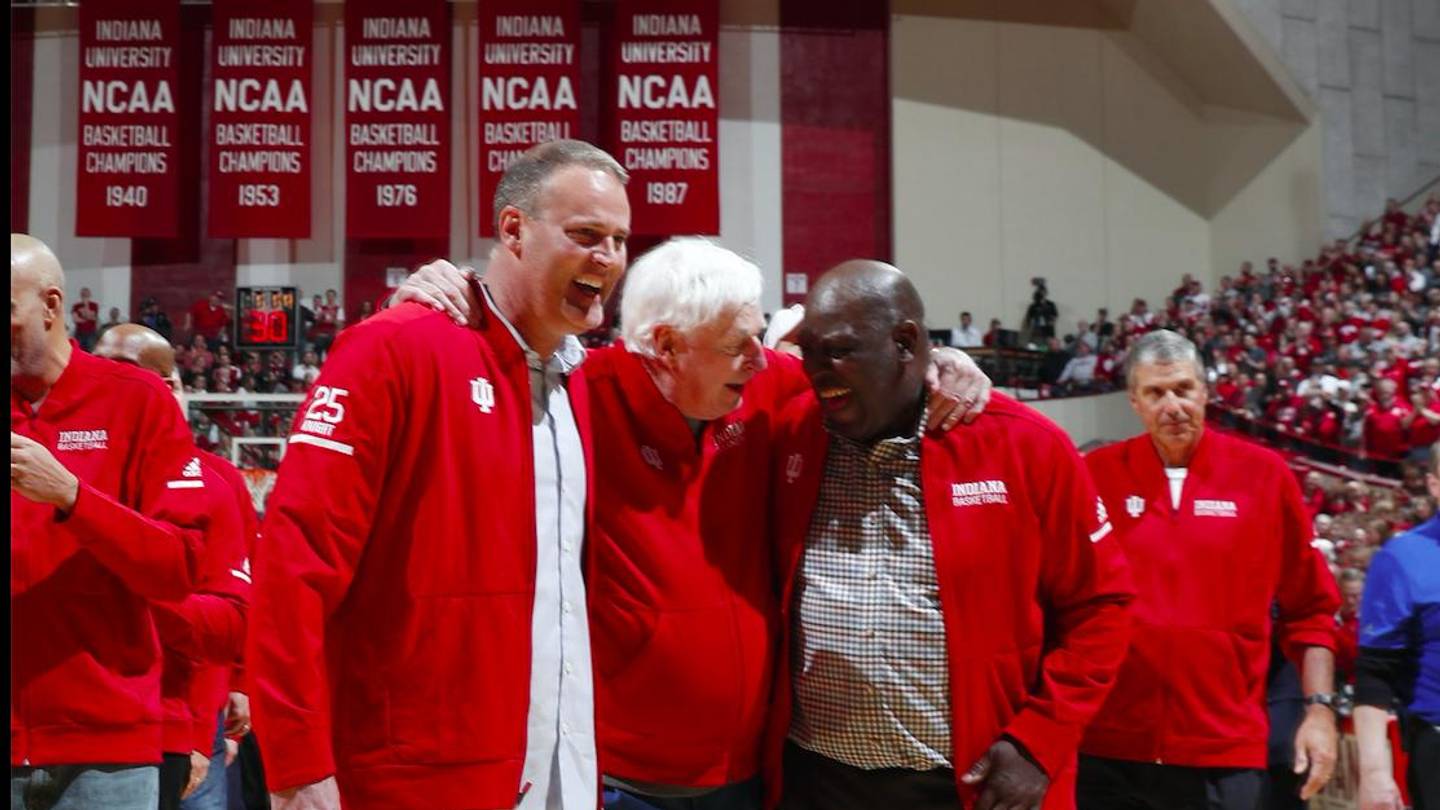 Patrick Knight Enjoyed Saturday as Much as His Father Bob Knight Did ...