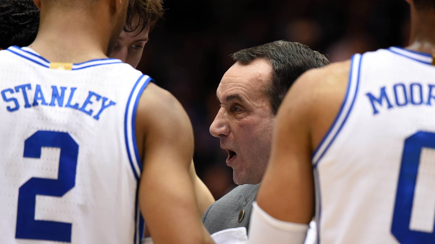 Coach K: We Were Ready to Get Knocked Out - Sports Illustrated Duke ...