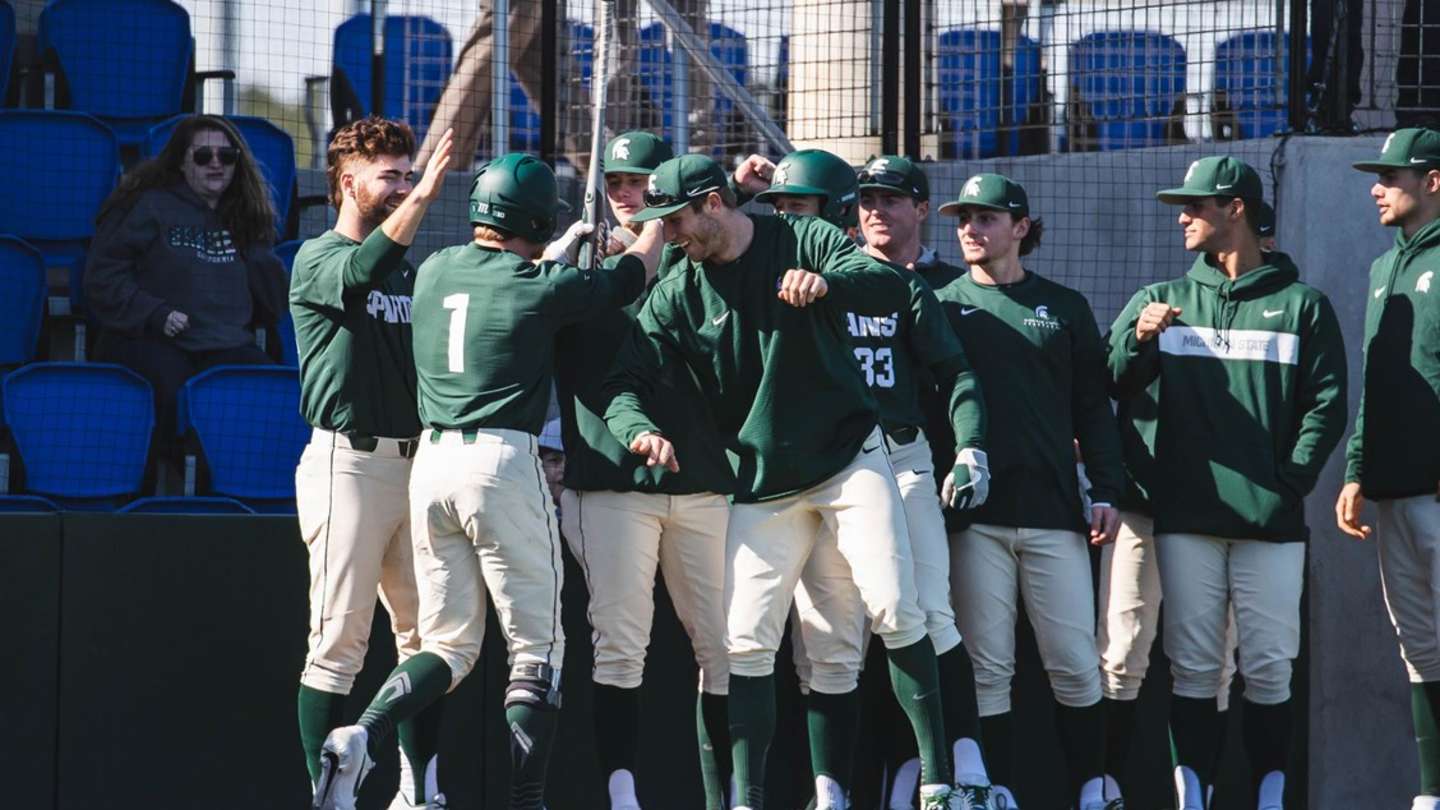 Michigan State Spartan Baseball Starts Strong With Doubleheader Sweep ...
