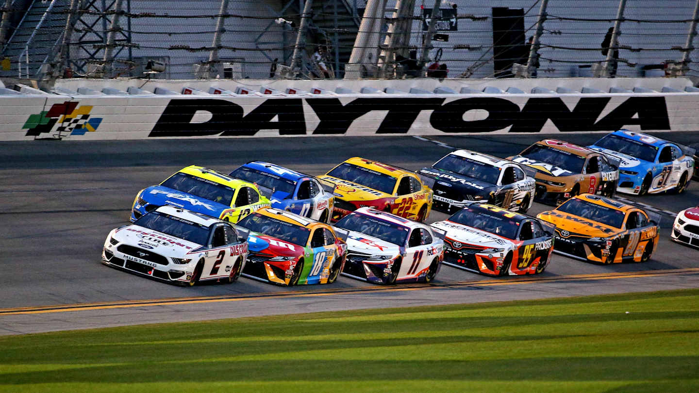 Denny Hamlin wins third Daytona 500 after thrilling finish - Sports ...
