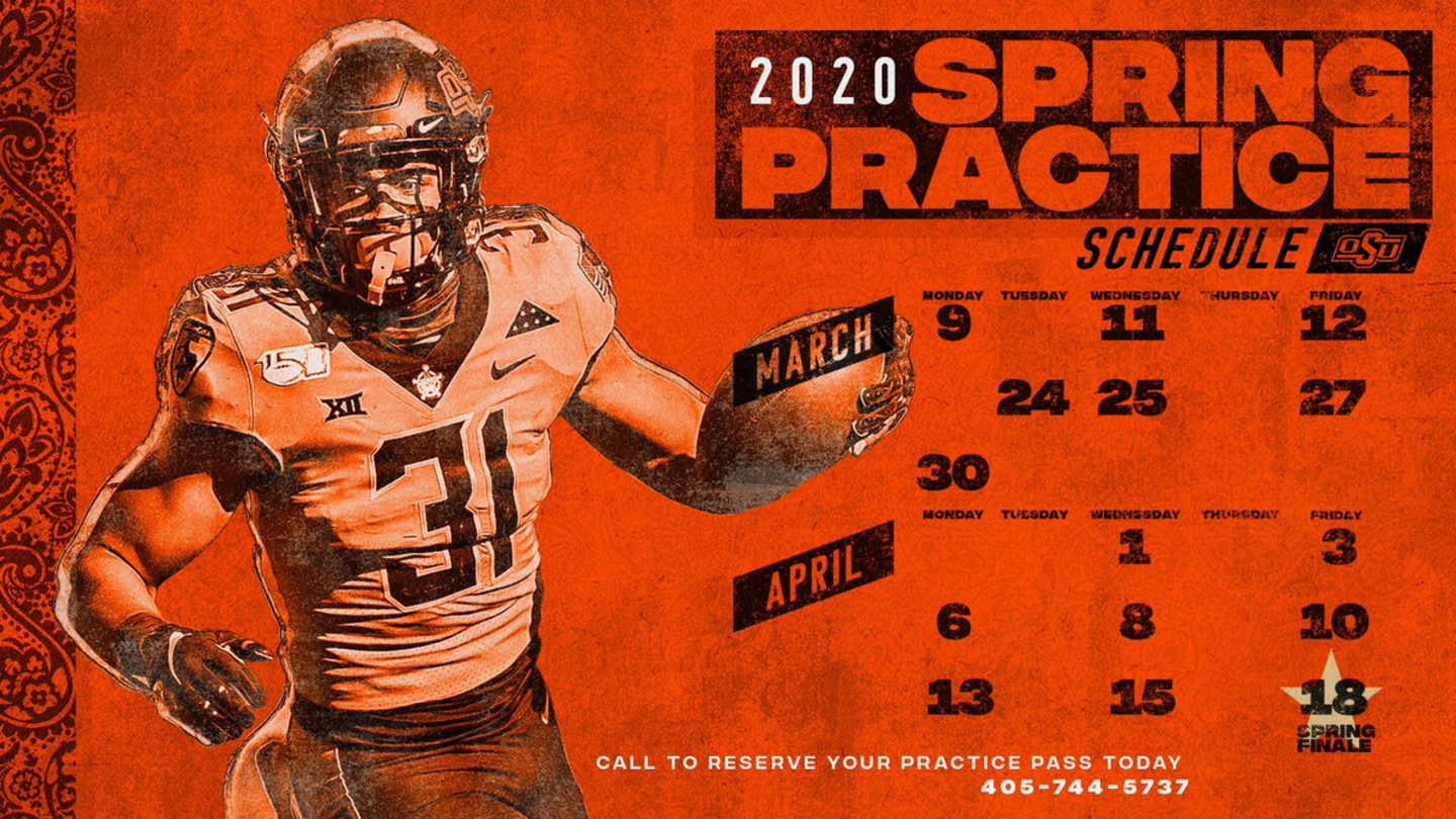 Oklahoma State Announces Spring Practice Schedule - Sports Illustrated ...