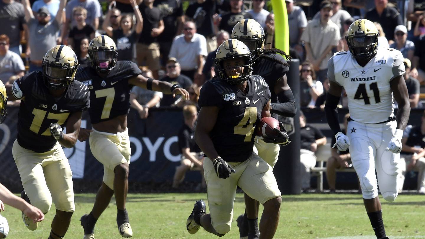 Back for Moore: Purdue's Rondale Moore is Feeling Good, Back to 100% ...