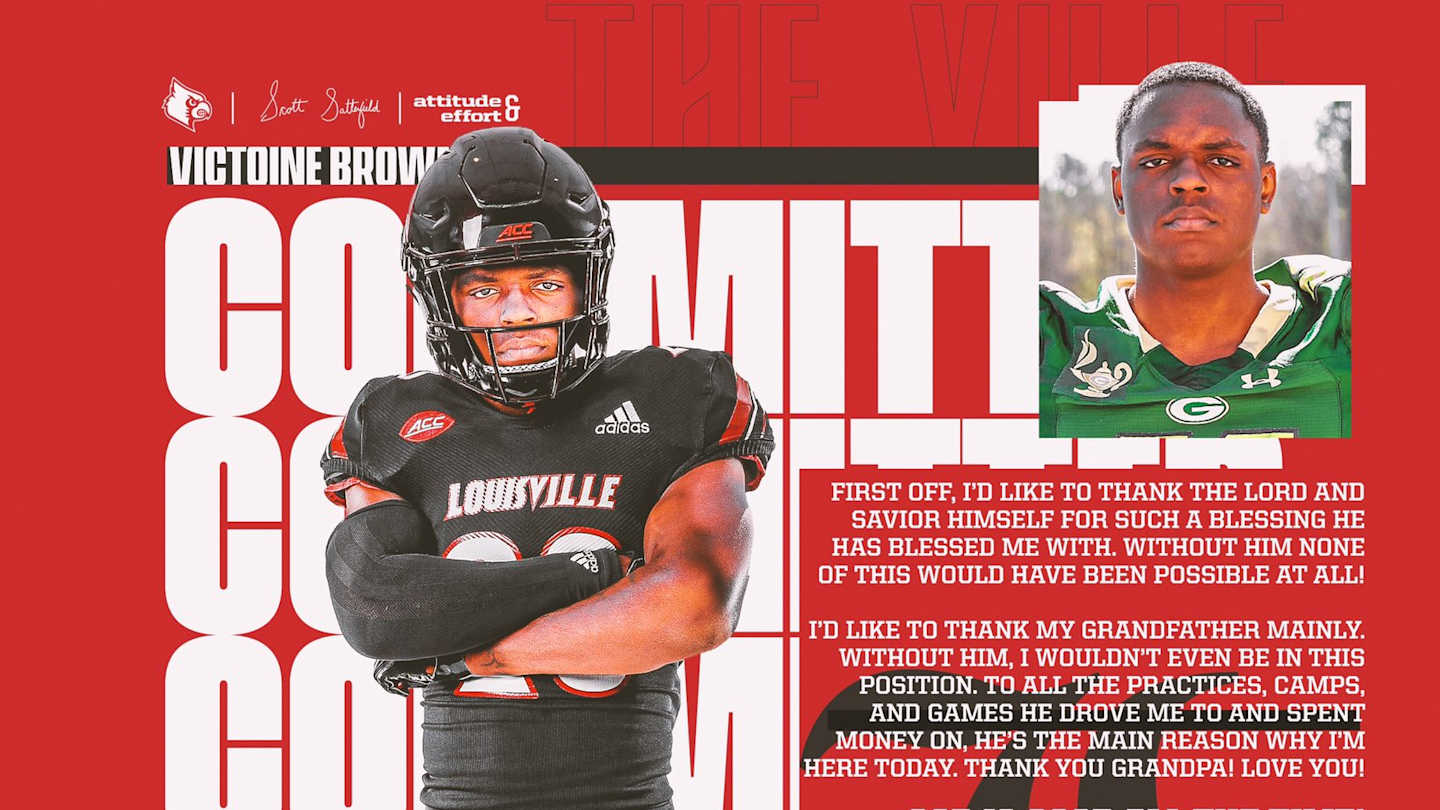3 Star Defensive End Victoine Brown Commits To Louisville - Sports ...
