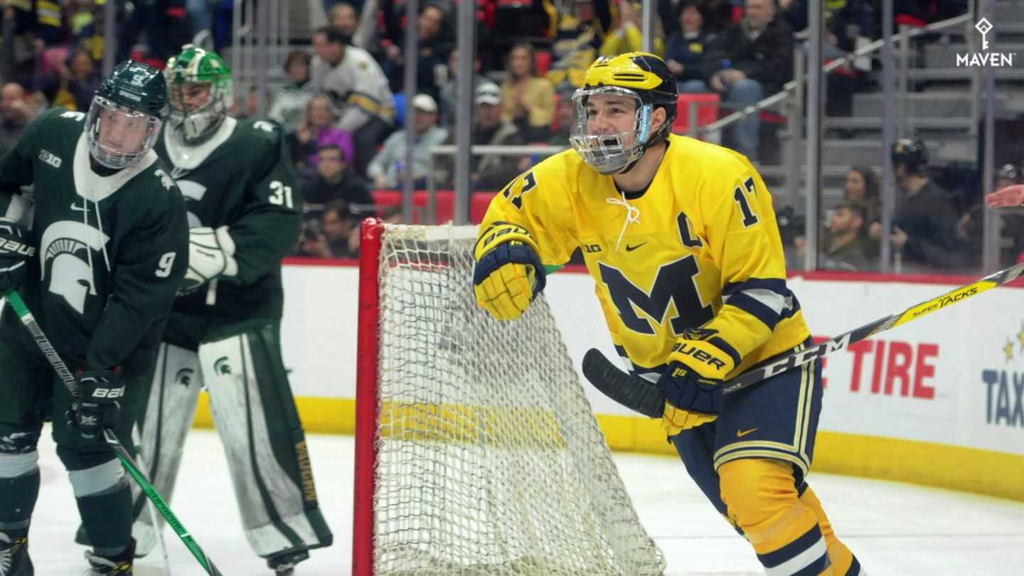 Tony Calderone Guided Wolverines To Frozen Four During Senior Year ...
