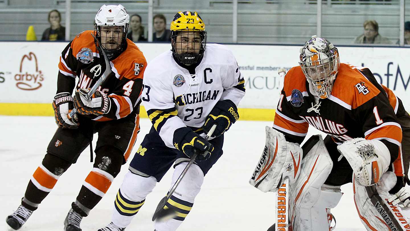 Treais Talks Steady Climb, Rise To Become Michigan Hockey Captain ...