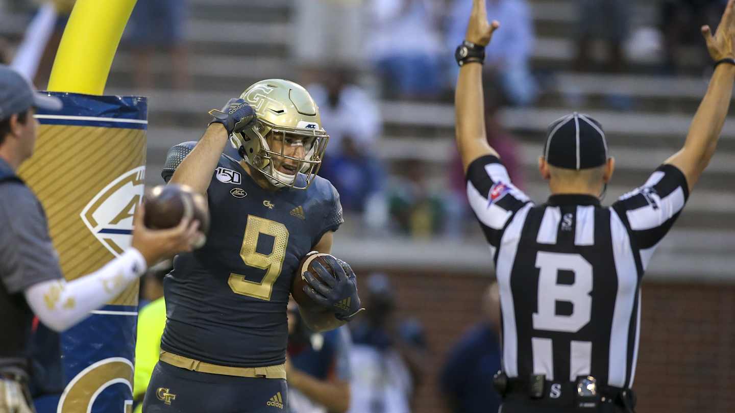 Georgia Tech TE Tyler Davis Confident in Transition to NFL - Sports ...
