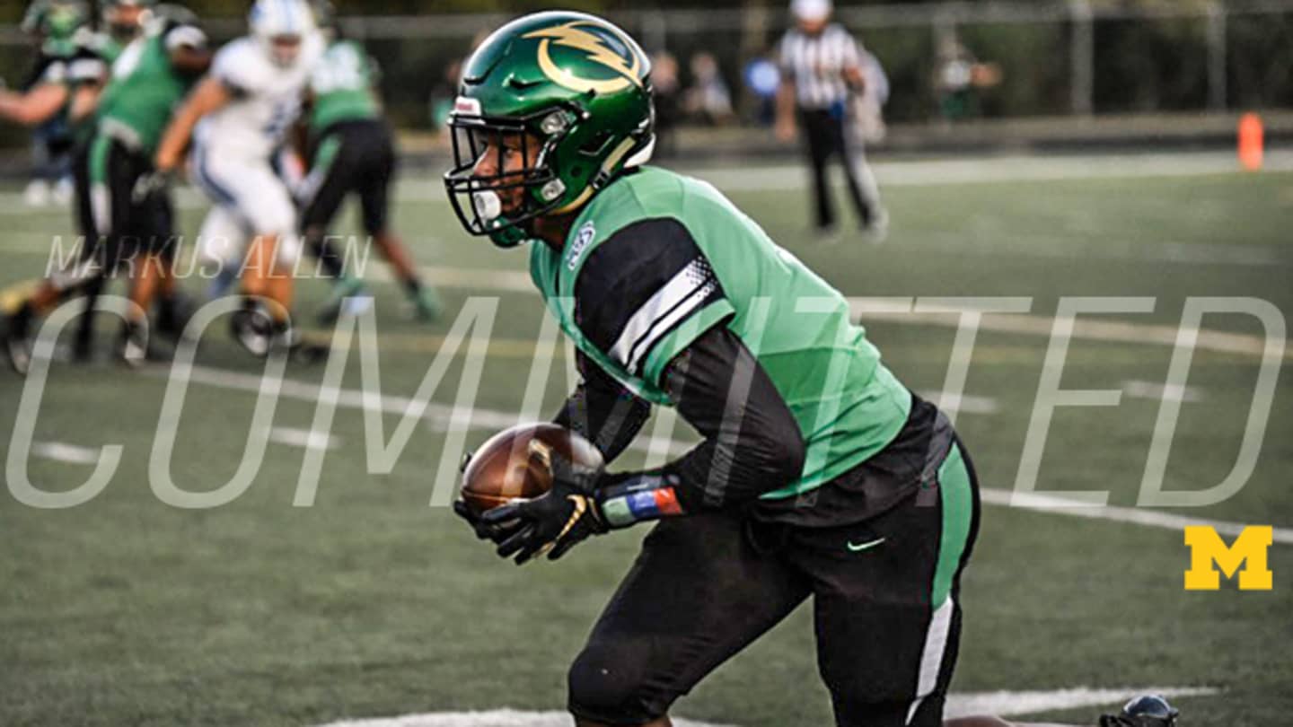 Michigan Lands 2021 Wide Receiver Markus Allen - Sports Illustrated ...