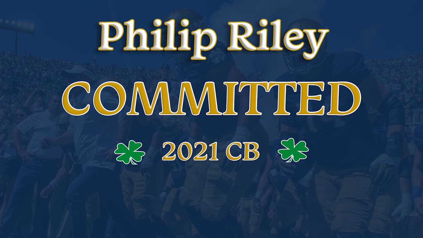 BREAKING: Cornerback Philip Riley Commits To Notre Dame - Sports ...