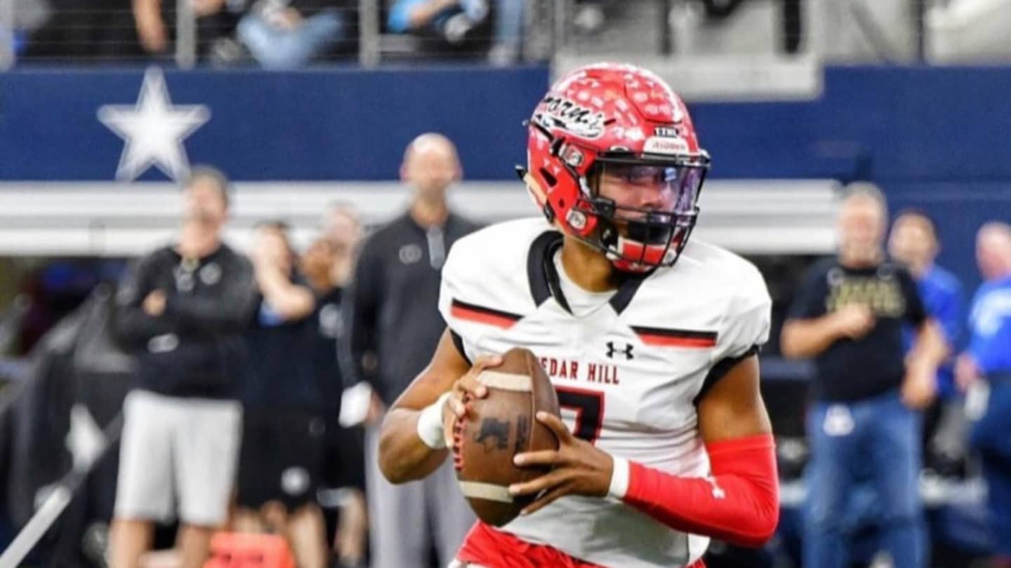 Watch: Vols QB Commit Salter Does It All in Junior Season Highlights ...