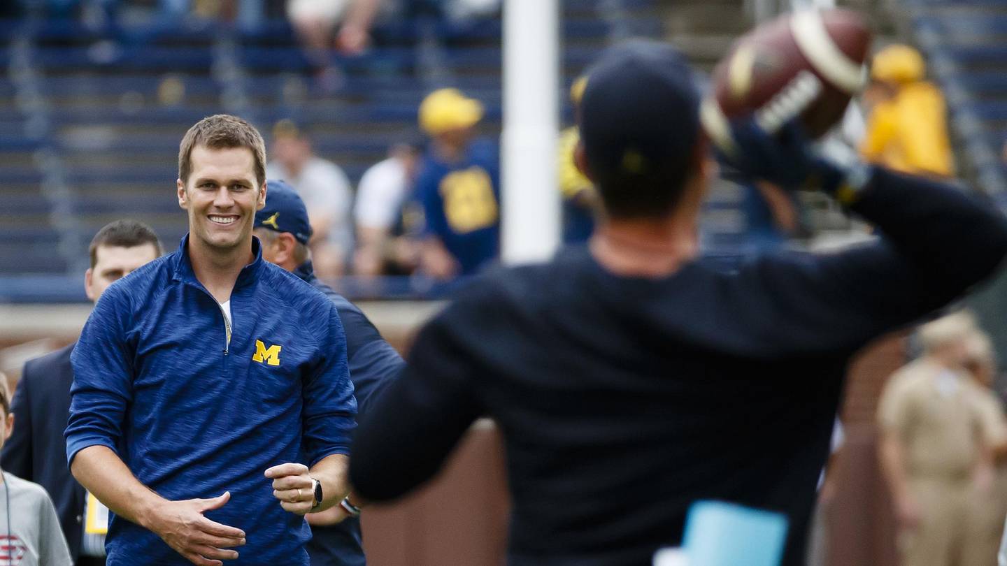 The Greatest Ever: Tom Brady Credits Michigan For Teaching Him How To ...