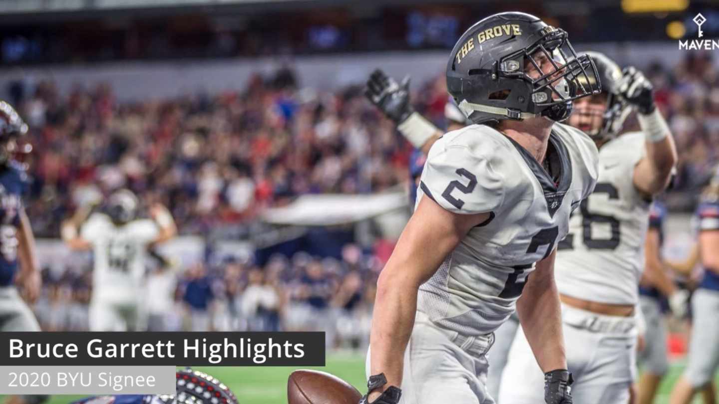 Film Review of BYU Football Signee Bruce Garrett - BYU Cougars on ...