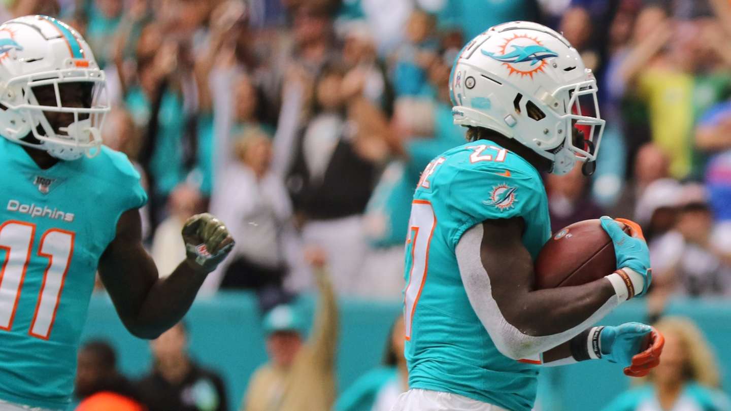 Dolphins Player Profile: RB Kalen Ballage Looks for Bounce-Back Season ...