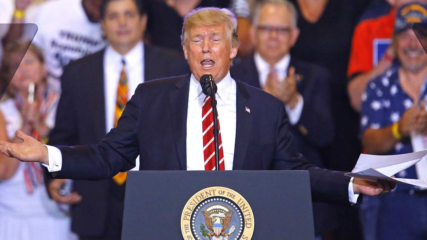 President Trump questions Roger Goodell's stance on supporting anthem ...