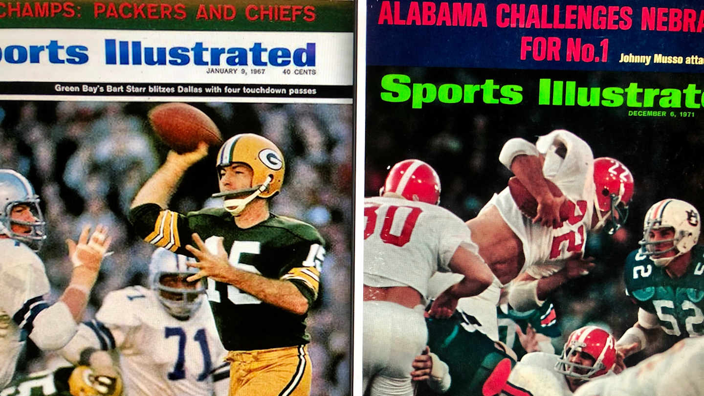 Alabama SI Cover Tournament-Bart Starr-Johnny Musso-Alabama football ...