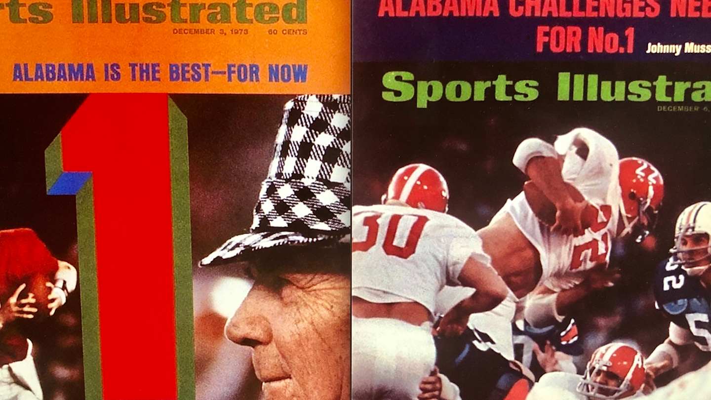 Alabama SI Cover Tournament-Who's Really No. 1?-Johnny Musso-Alabama ...