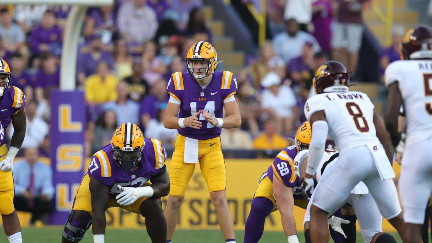 LSU Football Offensive Line Remaining Confident Despite Early Season ...