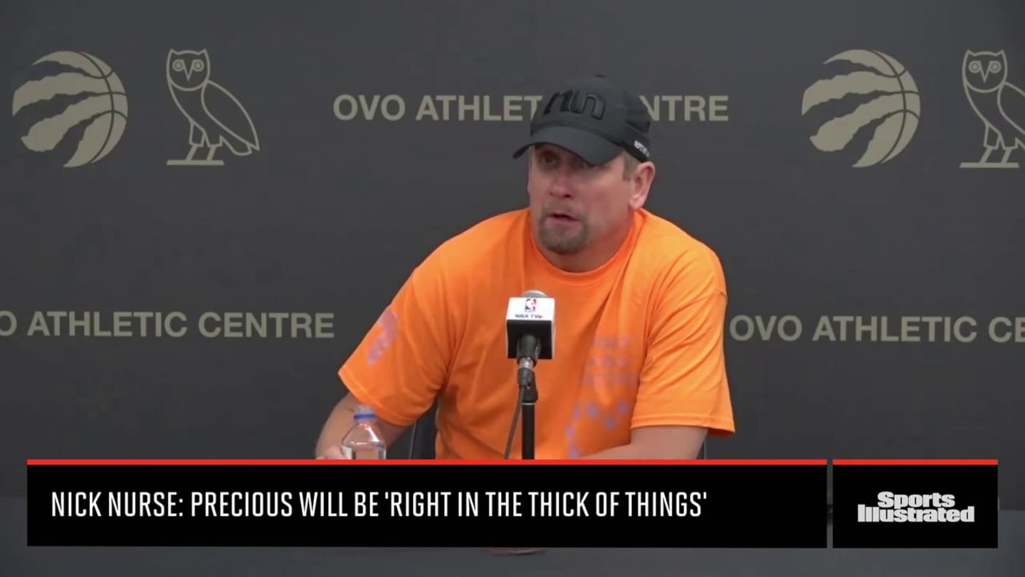 Watch: Nick Nurse Discusses Precious Achiuwa's Future & Final Roster ...