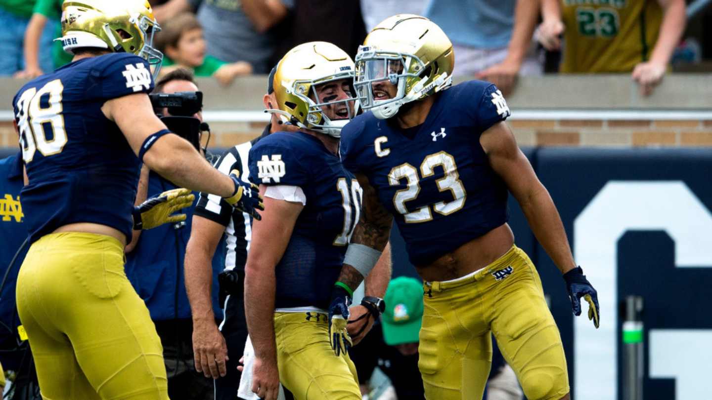 Drew Pyne's Play A Glimmer Of Hope For The Struggling Notre Dame ...