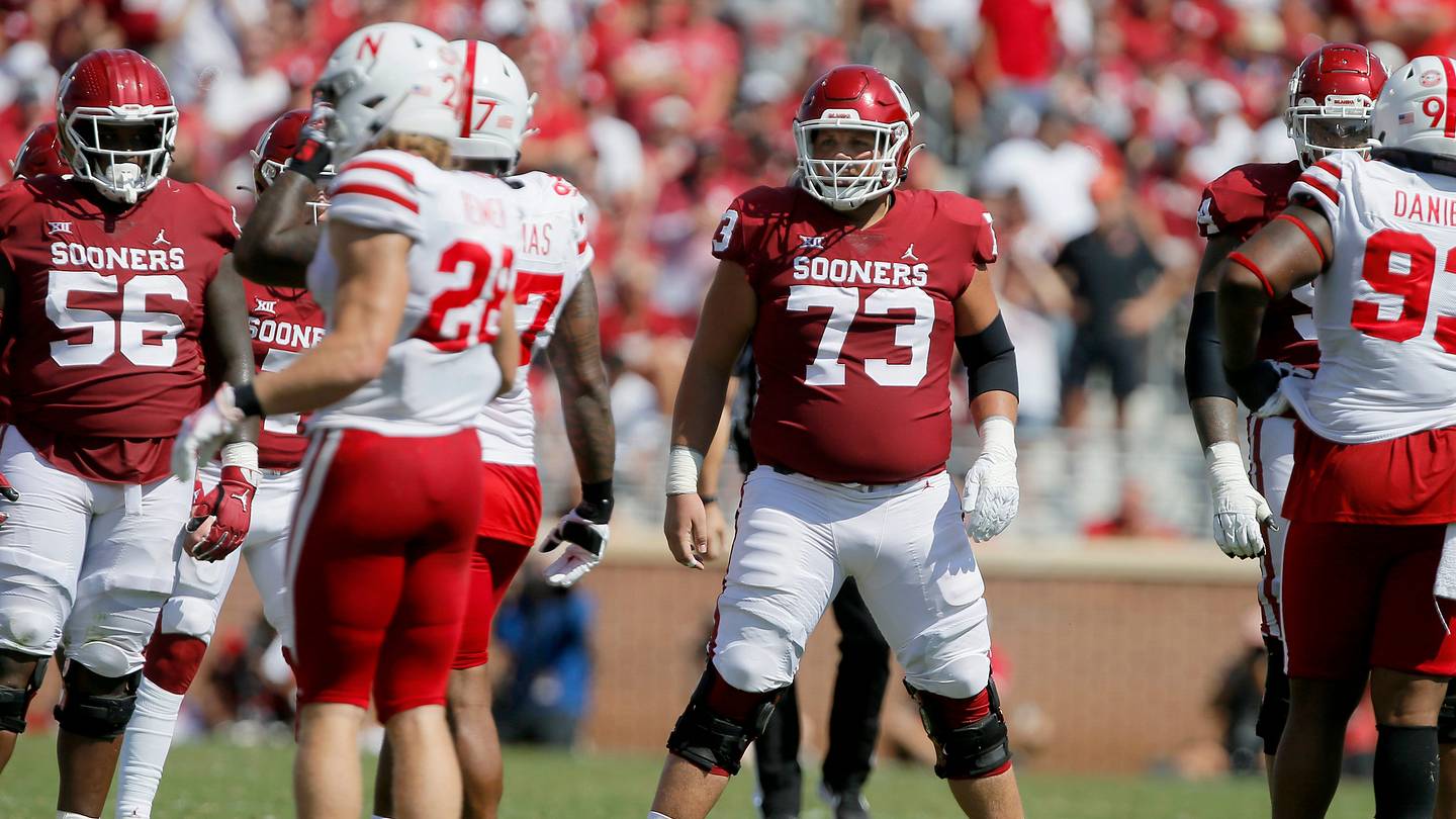 Oklahoma's Offensive Line Growing Through Inexperience - Sports ...