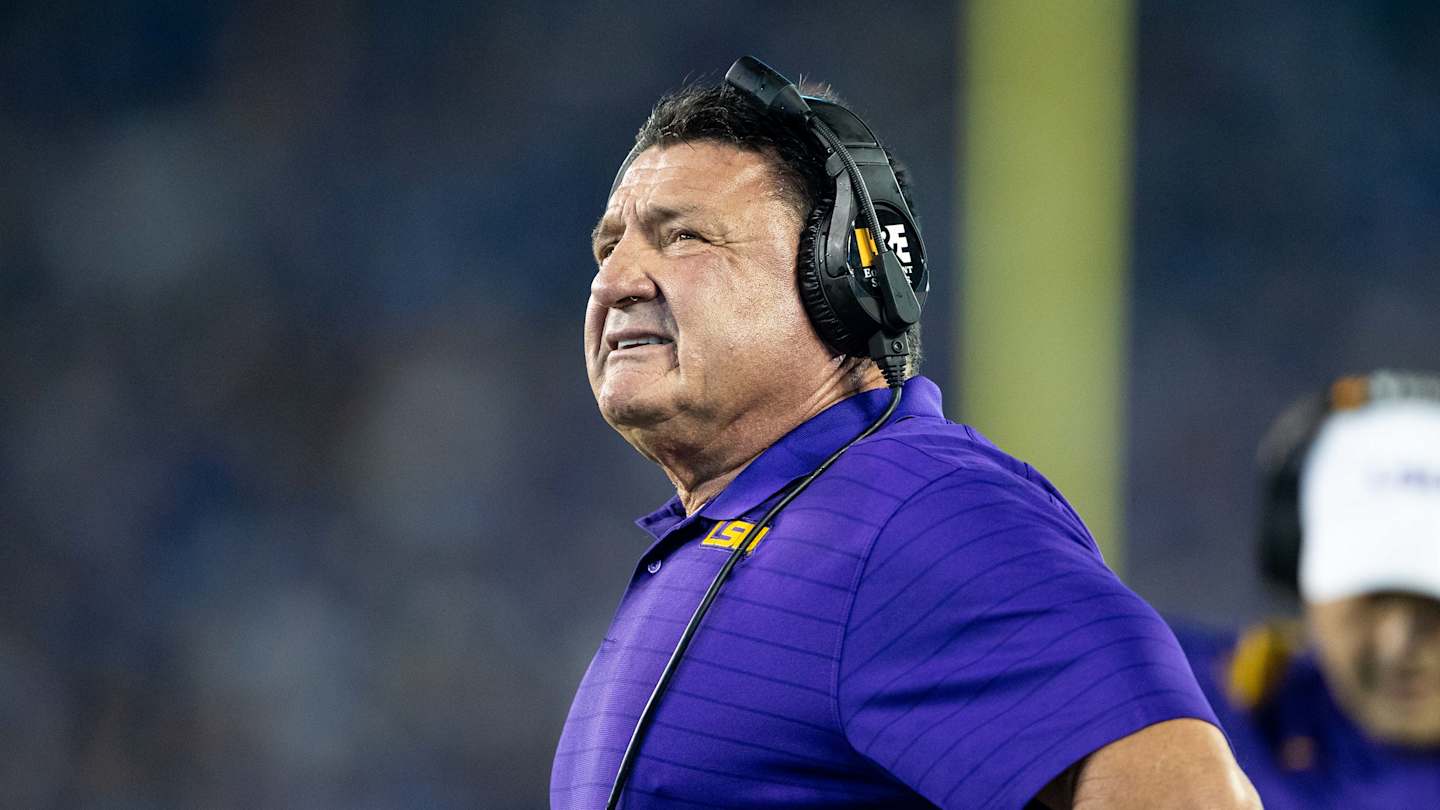LSU and Ed Orgeron Mutually Agree To Part Ways - The Grove Report – Sports Illustrated at Ole Miss