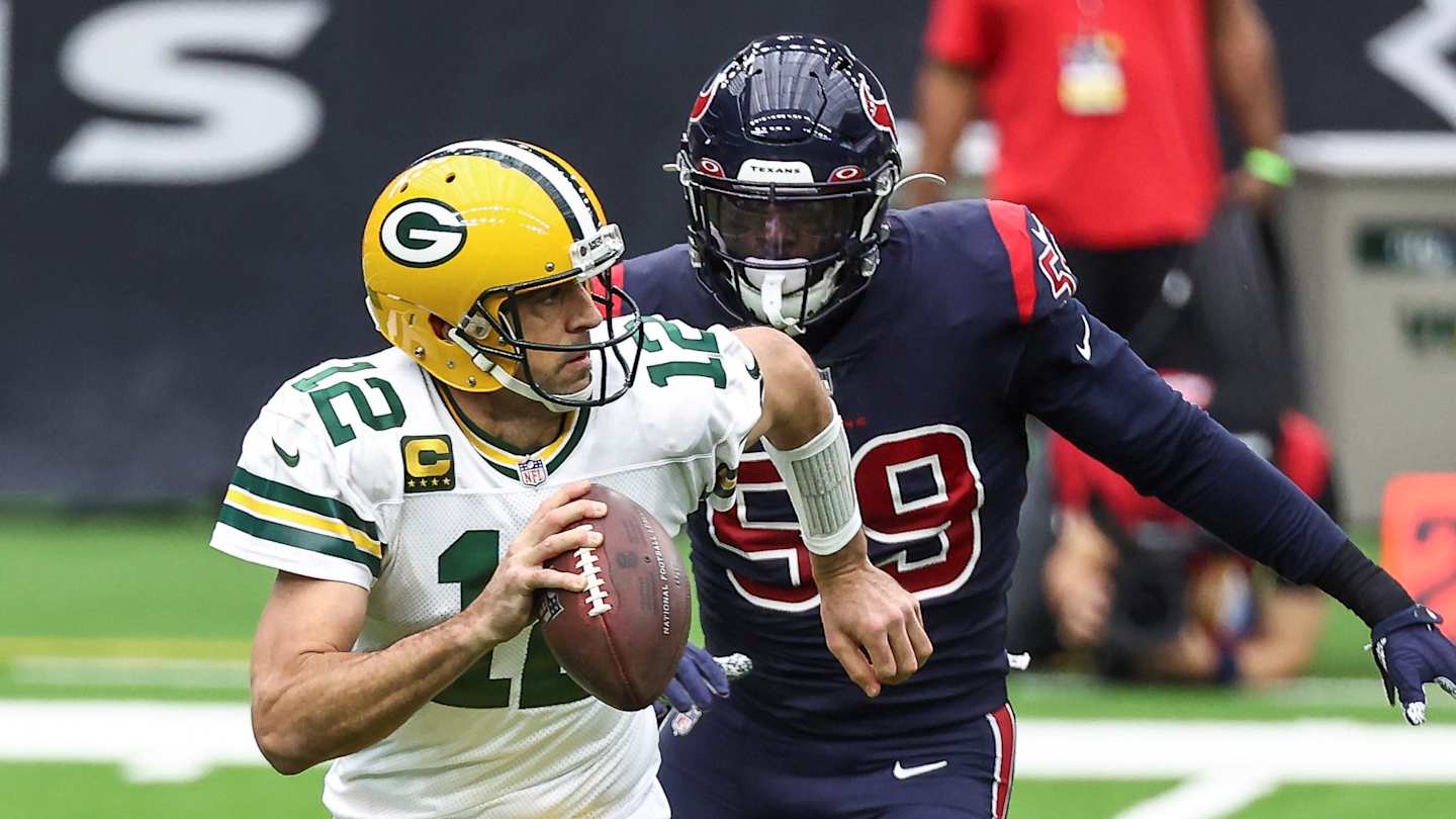 Whitney Mercilus Joins Green Bay Packers QB Aaron Rodgers in Quest for ...