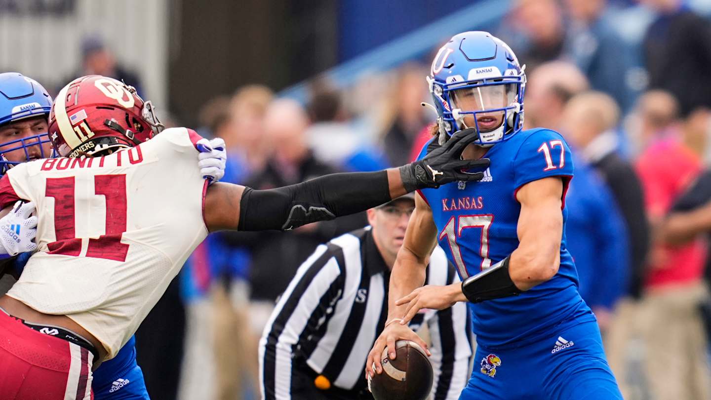 Report: Kansas to Start Backup Quarterback Against Oklahoma - Sports ...