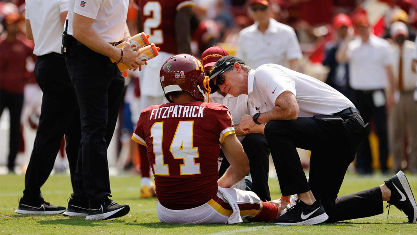 Ryan Fitzpatrick injury update: Washington QB expected to miss rest of ...
