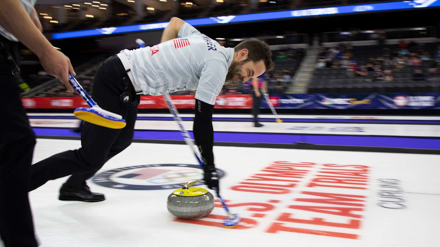 Shuster On Fire Early at Olympic Trials - The Curling News