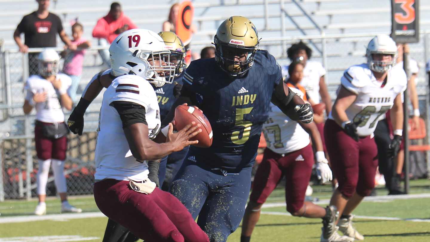 Jeffrey M'Ba, the Nation's top Junior College Football Recruit, in his ...