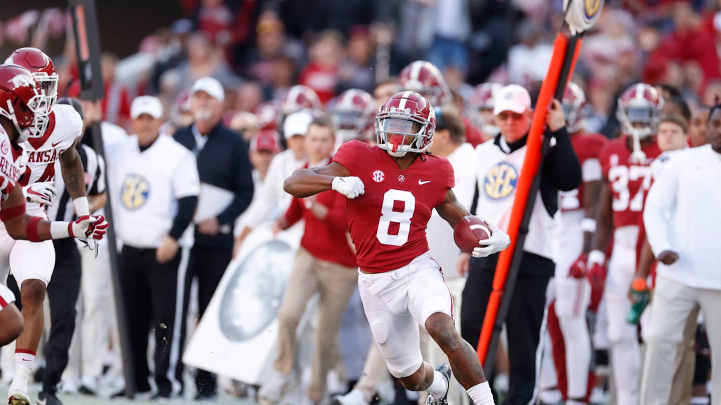 Alabama WR John Metchie III Selected in 2022 NFL Draft - Sports ...