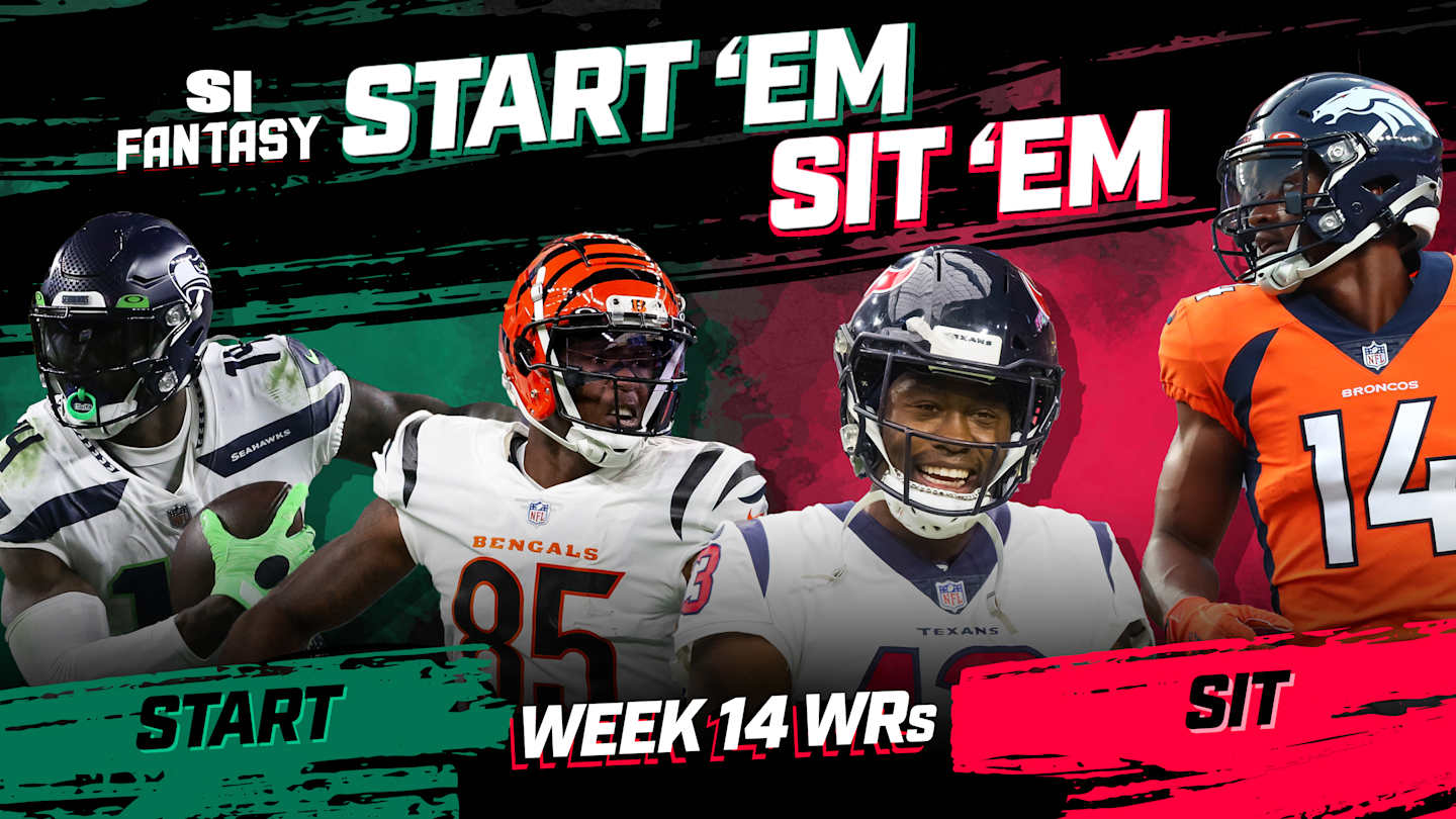 Start 'Em, Sit 'Em Fantasy Football Week 14: Wide Receivers - Fades, Sleepers, Matchups, DFS ...