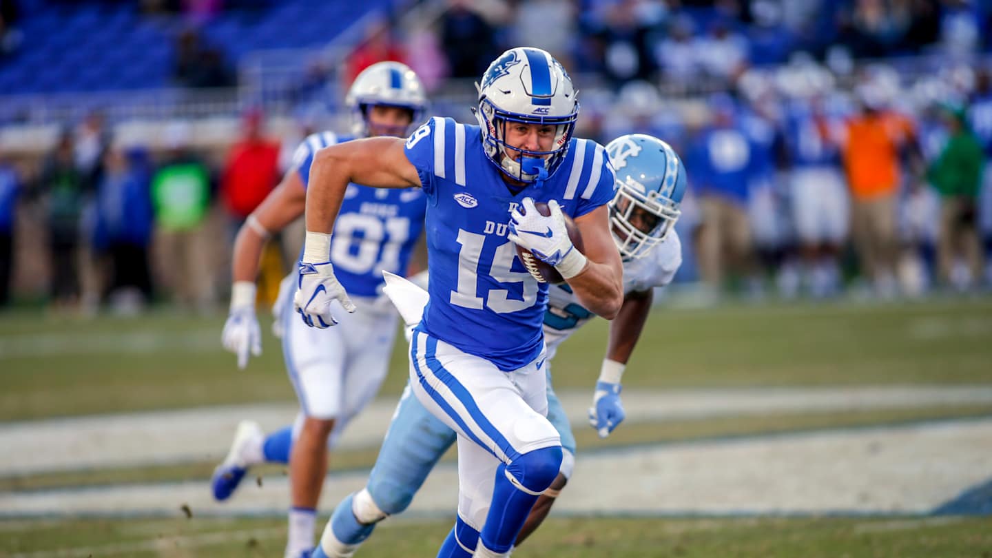 UCLA Football Secures Commitment From Duke Transfer Receiver Jake Bobo ...