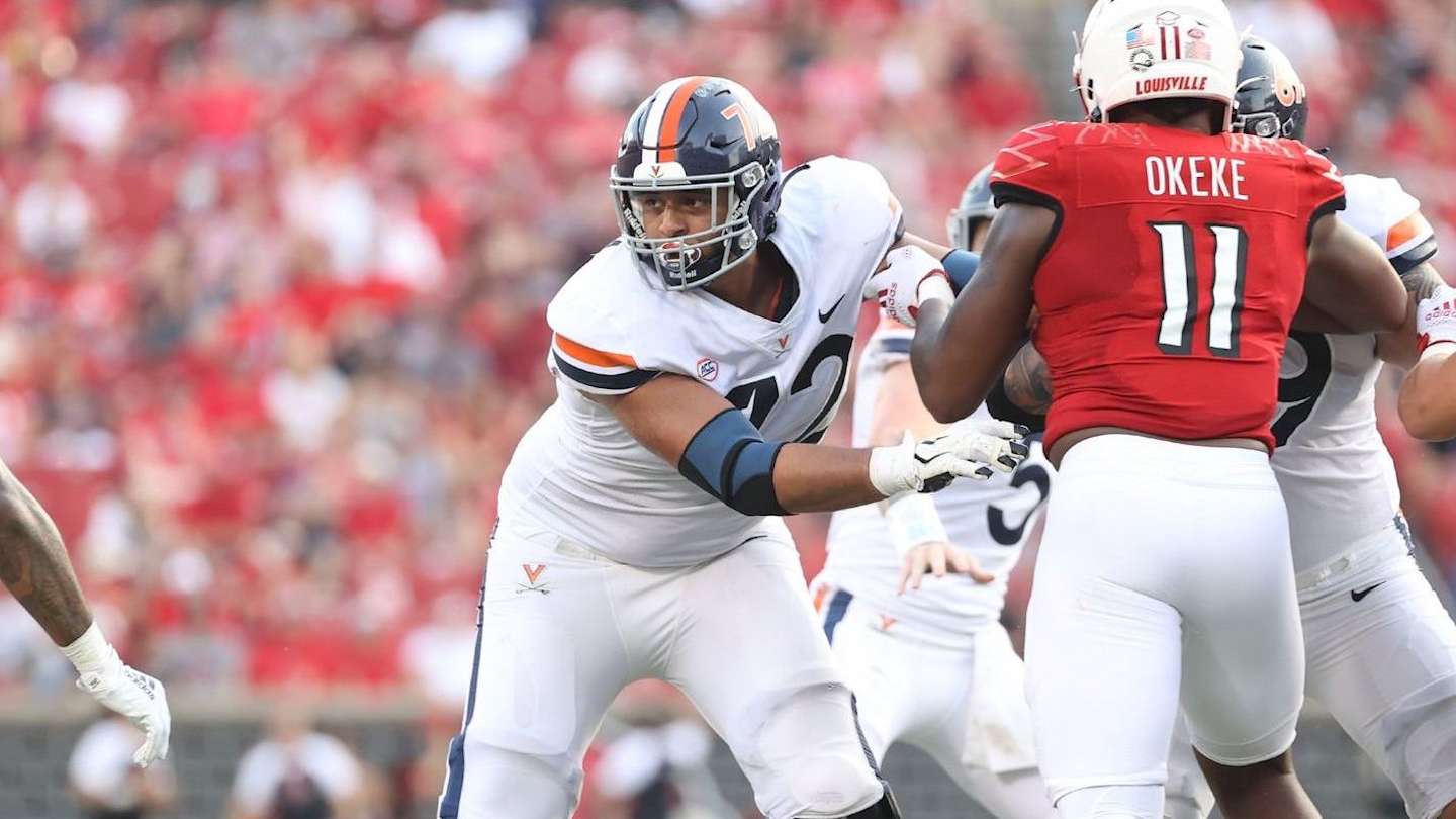 Virginia Offensive Lineman Ryan Swoboda Enters Transfer Portal - Sports ...
