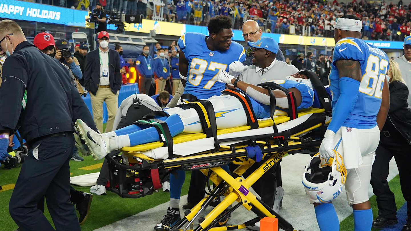 Chargers release an update on Donald Parham Jr. after Thursday’s end ...