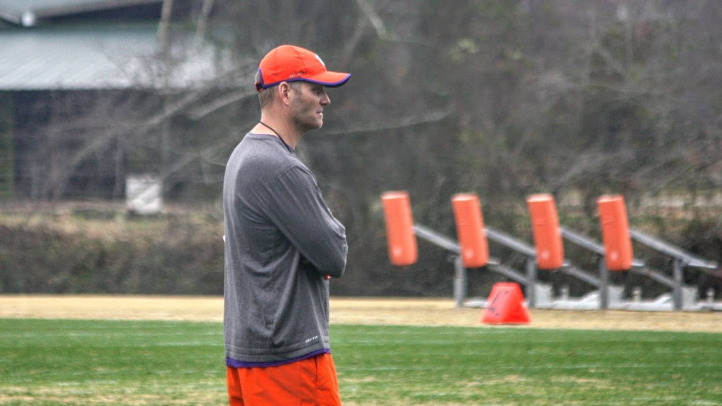 Brandon Streeter Ready to Put His Stamp On Clemson Offense - Sports ...